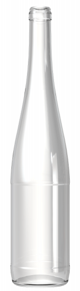 Botella de vidrio para vino RHIN ALTA 75 CL - 750 ml | Vidrala