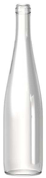 Botella para vino de vidrio RHIN NATURA 75 CL - 750 ml | Vidrala