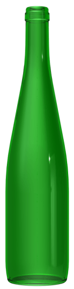 Botella para vino de vidrio RHIN NATURA 75 CL - 750 ml | Vidrala