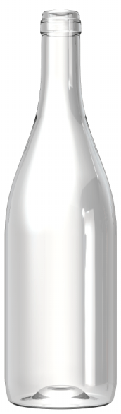 Botella de vidrio para vino BG NATURA 75 CL - 750 ml | Vidrala