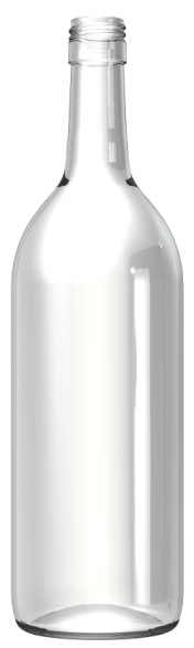 Botella de vidrio para vino BD NATURA 1 L BVS | Vidrala