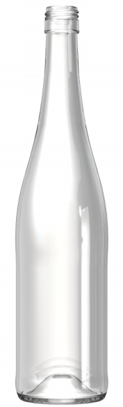 Botella de vidrio para vino RHIN RENANE 75 CL - 750 ml | Vidrala