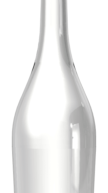 Botella de vidrio oscuro para cava Claudia 75 cl | Vidrala