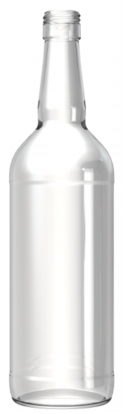 Glass Spirit & Liquor Bottle RHUM 1 L | Vidrala