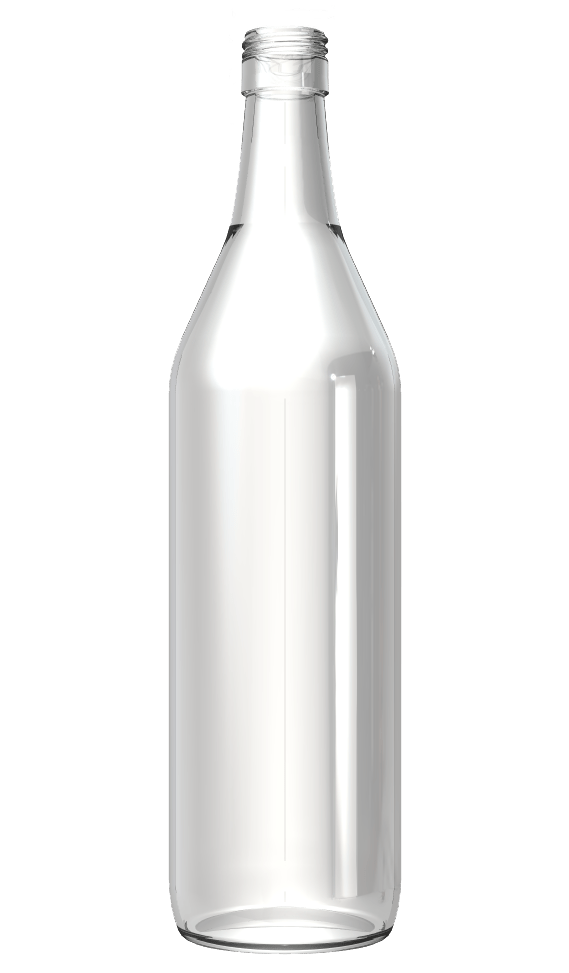 Botella para vino de vidrio blanco y verde NYMERIA 1 L | Vidrala