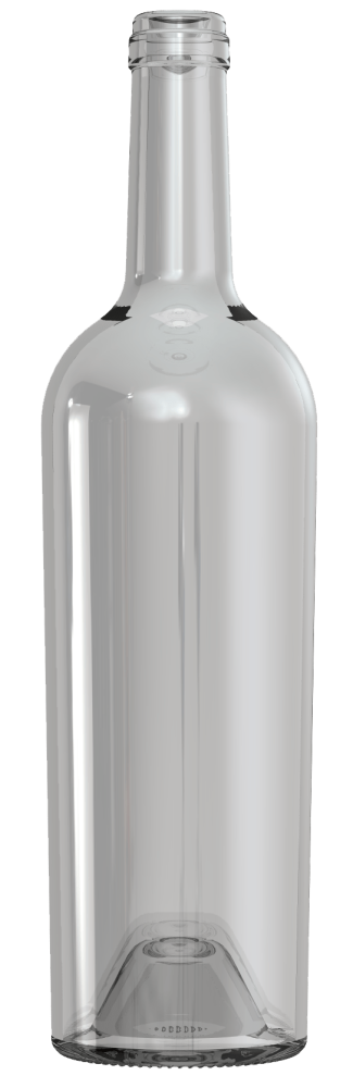 Botella de vidrio para vino BD CLARA 75 cl - 750 ml | Vidrala